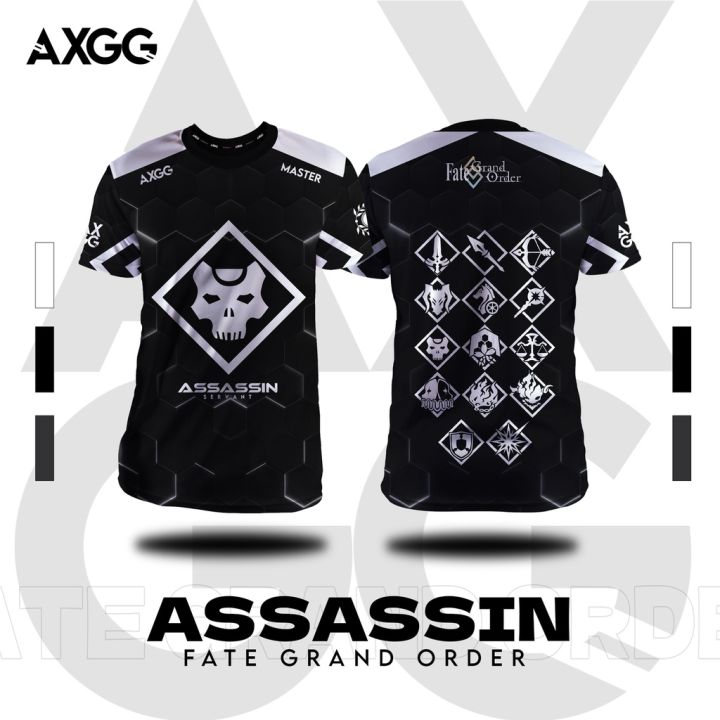 2023 in stock AXGG " Fate Grand Order - Assassin " Anime T-Shirt ...