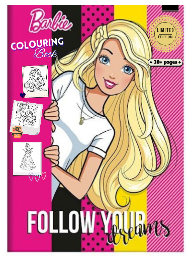 *PREMIUM* BARBIE Color Book | Lazada