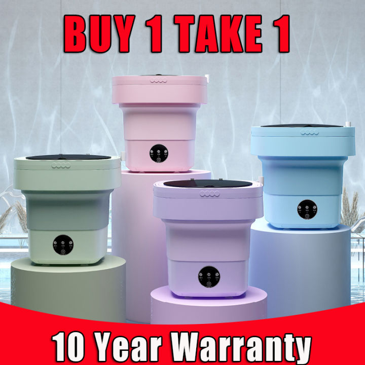8 liters portable washing machine folding washing machine underwear ...
