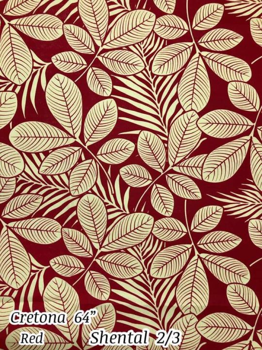 Cretona/Kritona/Printed Katrina Sold per Yard/64'' | Lazada PH