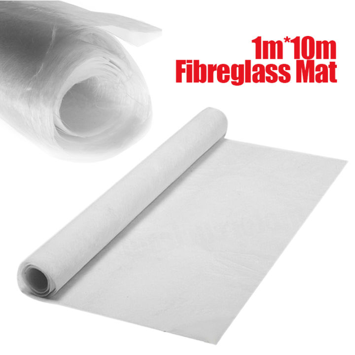 1*10m Fibreglass Surface Tissue Mat Chopped Strand Pad 30g Alkali-free ...