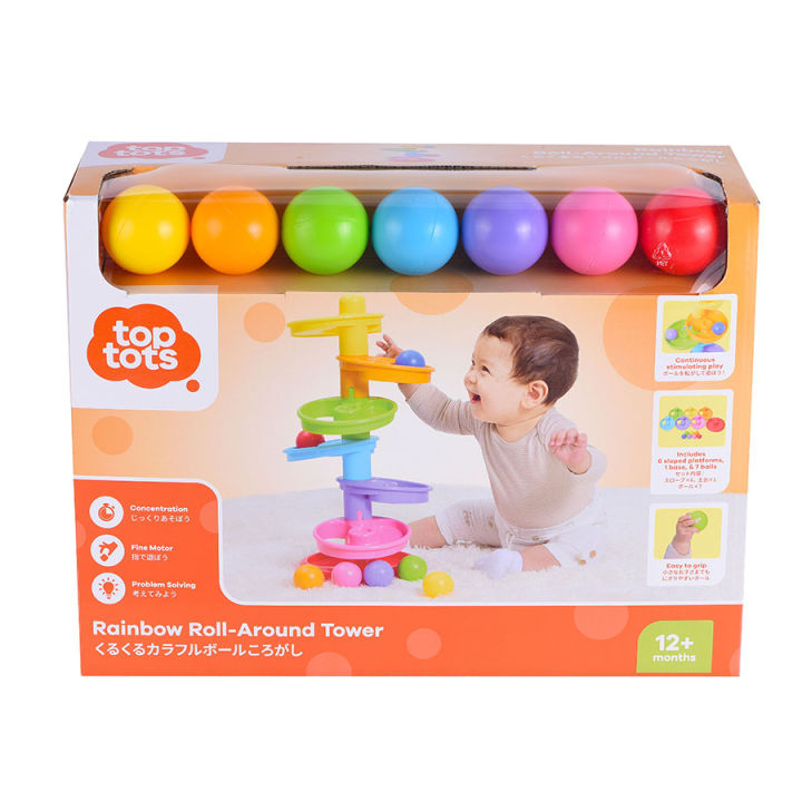 Top Tots Rainbow Roll-Around Tower *Only At Toys R Us* ของเล่นสำหรับ ...
