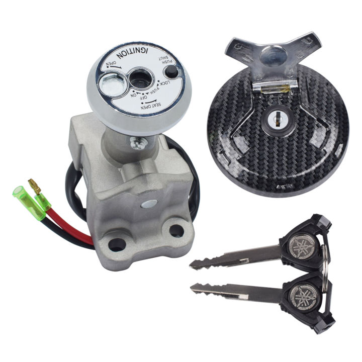 Ignition Switch Lock Fuel Gas Cap Key Set For YAMAHA NMAX N-MAX V1 OLD ...