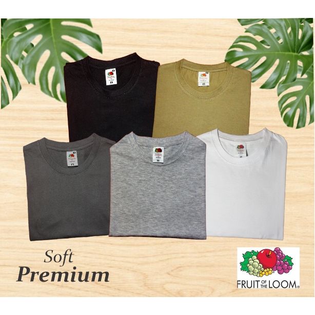 FRUIT OF THE LOOM (100% Cotton Soft Premium) | Lazada PH