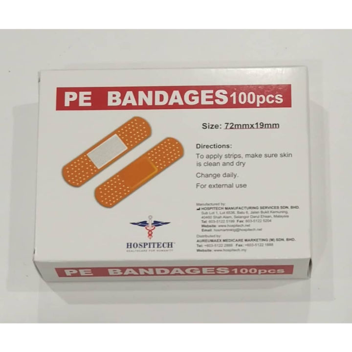 Plaster Strip Wound Plaster Bandages/ Plaster Luka | Lazada