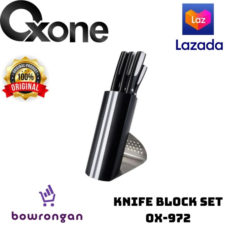 OXONE KNIFE BLOCK SET OX-972 | Lazada Indonesia