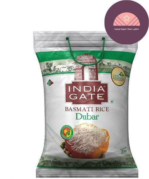 India Gate Rice Basmati Dubar 5kg Heirloom Variety | Lazada Singapore