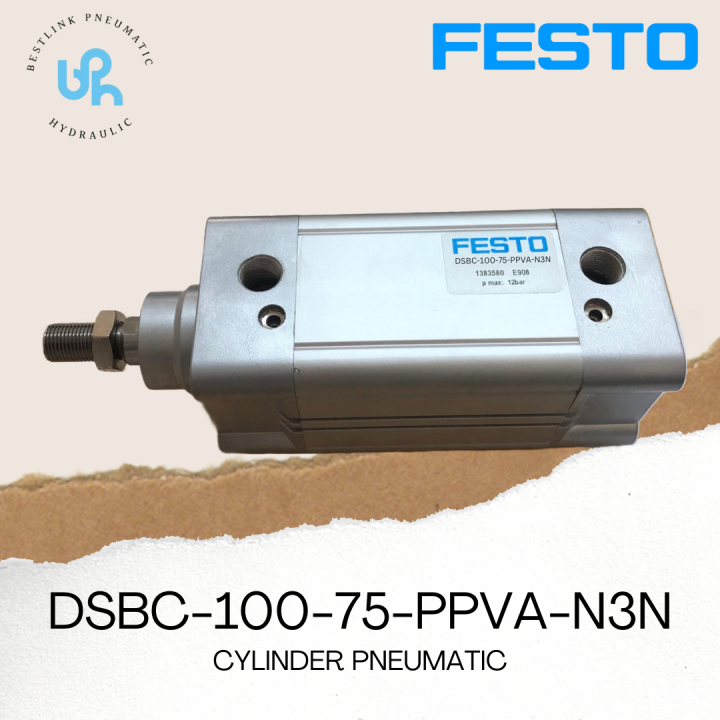 DSBC-100-75-PPVA-N3 FESTO CYLINDER PNEUMATIC DSBC 100X75 PPVA N3N ...