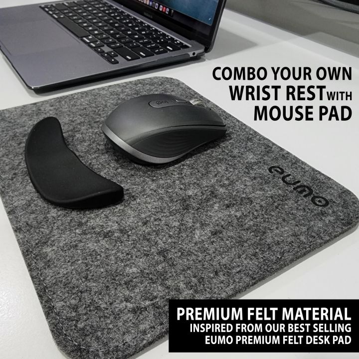 EUMO Premium Minimalistic Woven Felt Mouse Pad | Lazada