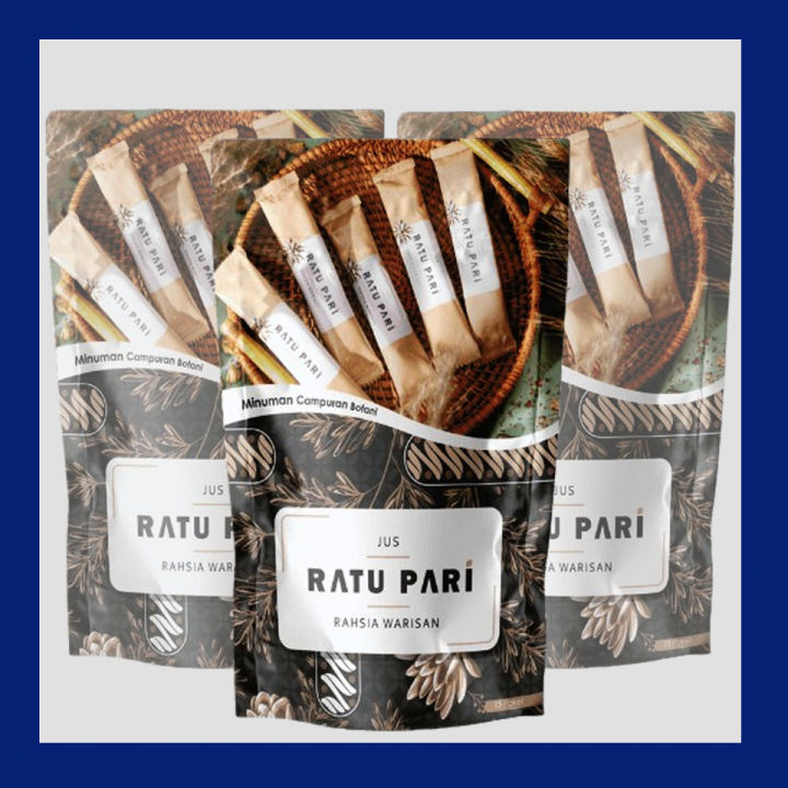 Jus Ratu Pari Original Merawat dan Menstabilkan Bacaan Darah 100% Herba ...