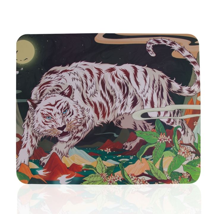 Esports Tiger Mousepad Gaming Smooth Flexible Silicone Mouse Pad West ...