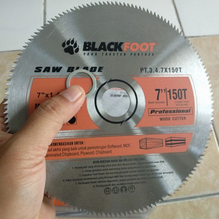 Saw Blade 7 inch x150T / Mata serkel 7 inch 150 gigi / Mata potong ...