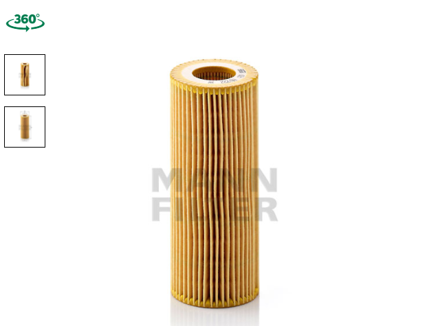 ไส้กรองน้ำมันเครื่อง BMW E90 (318D, 320D), E60 (520D) / M47 M67 HU722X ...