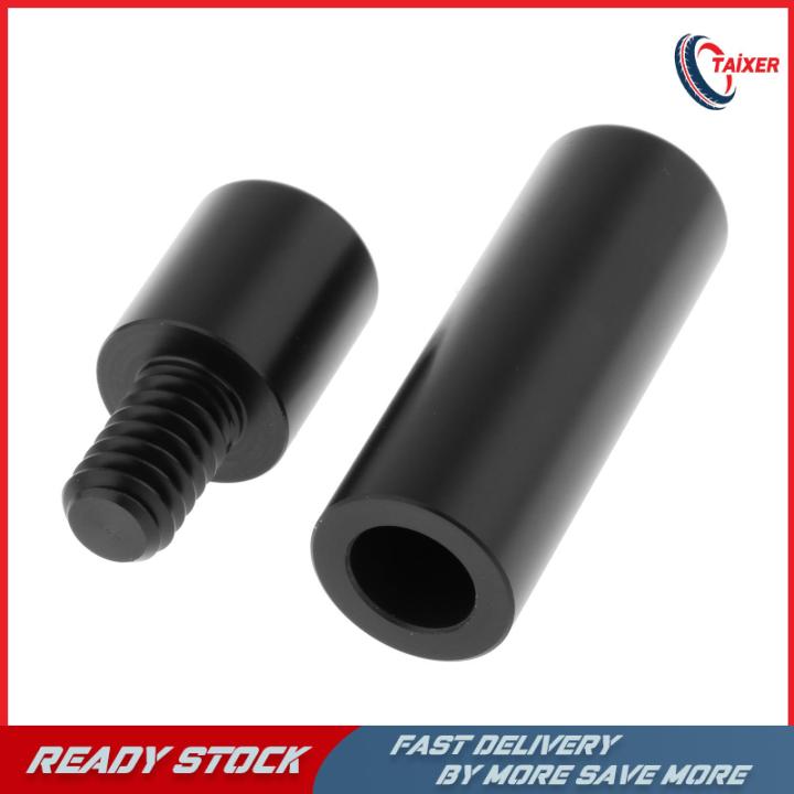Taixer Joint Protector for Pool Cue Black Pool Cue Repair Joint Cap 1 ...