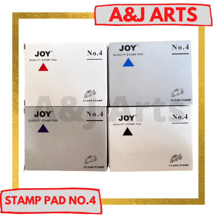 Stamp Pad no.4 Joy Stamp Pad #4 | Lazada PH