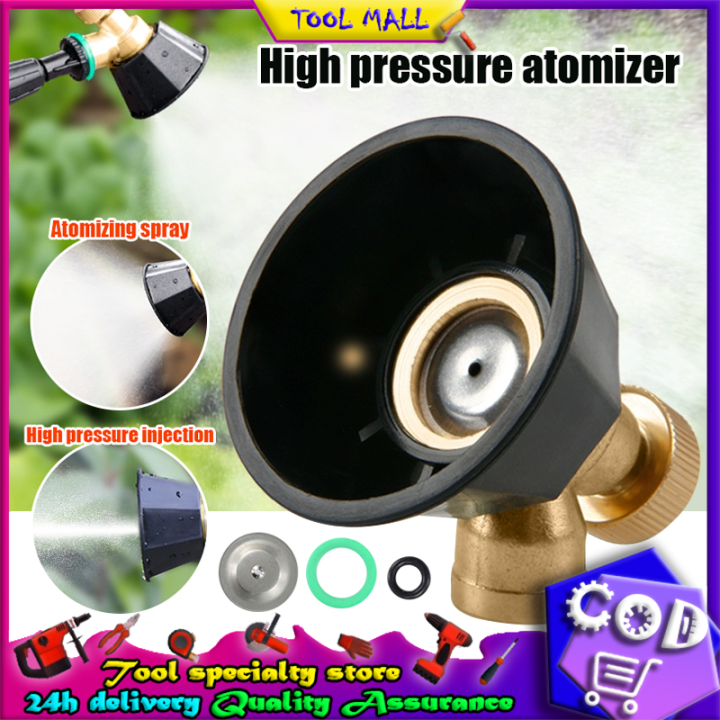 Agricultural high-pressure nozzle Adjustable Nozzle Copper Black ...