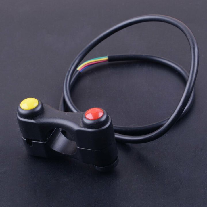 Aluminum Alloy Handlebar Buttons 3 Push Switch suitable for 12V ...