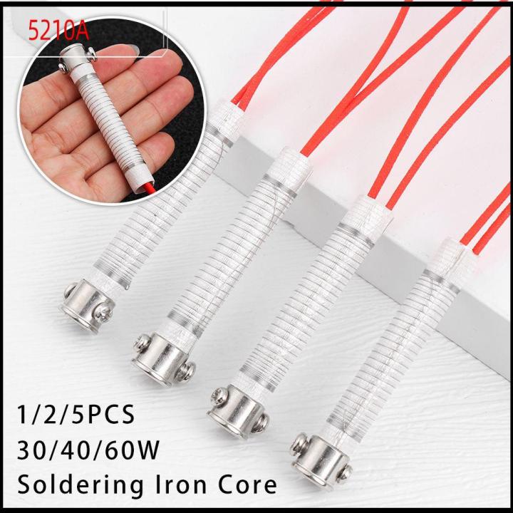 5210A 1/2/5pcs คุณภาพสูง อุปกรณ์เสริมสำหรับงานโลหะ ทนทาน ความร้อนภายนอก แกนหัวแร้ง อุปกรณ์เชื่อม ...