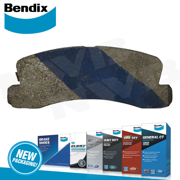 Bendix Brake Pads Rear Set HD for Toyota Corolla 1991-1999 (DB1147) | Lazada PH