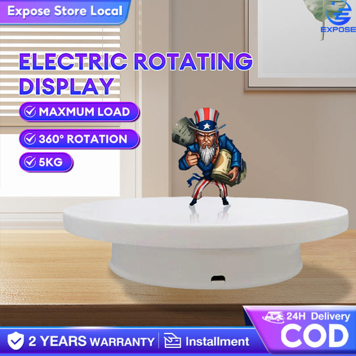 Rotating Display Stand 360 Degree Electric Rotating Display Stand Video ...