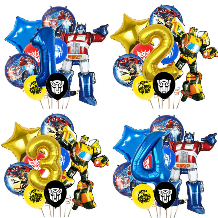 Transformers Bumble Bee Optimus Prime Megatron Birthday Party ...
