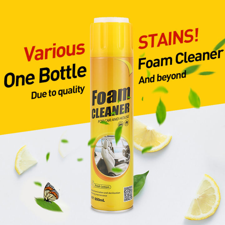 Foam Cleaner Spray Multi-purpose Anti-aging Cleaner Tools Car Interior Home Cleaning Foam For ...
