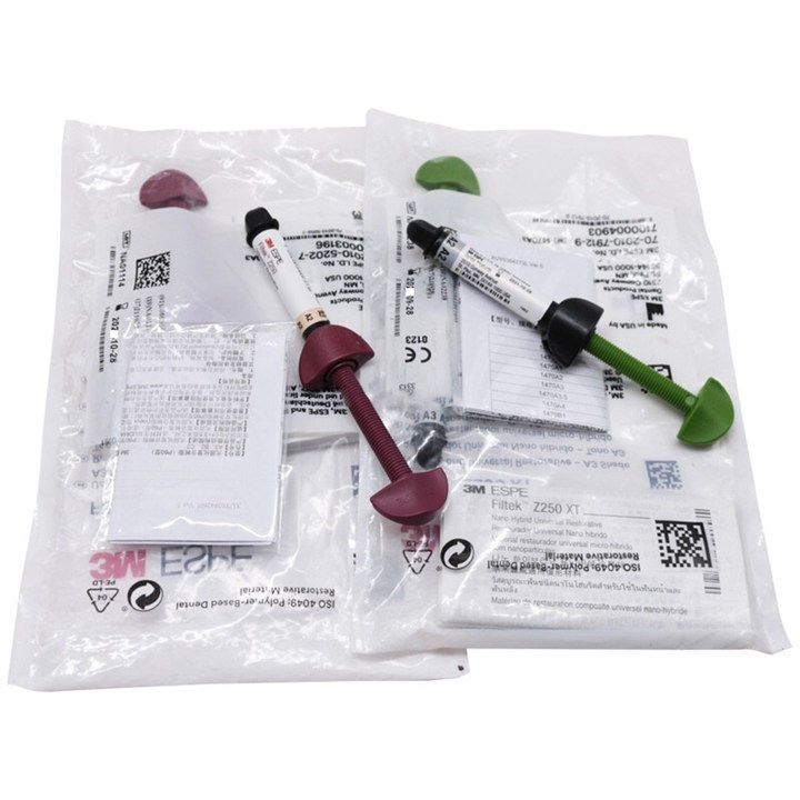 Dental Composite Light Cure Resin 3M ESPE Z350XT Z250 P60 Valux Plus A1 ...