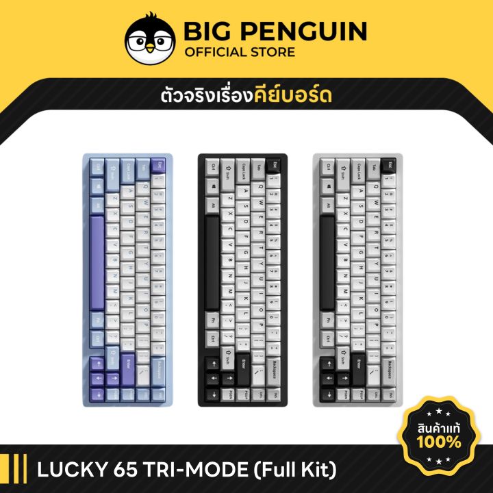 Lucky65 (Pre-Built) Full Kit Tri-Mode Barebone Wireless RGB Hot ...