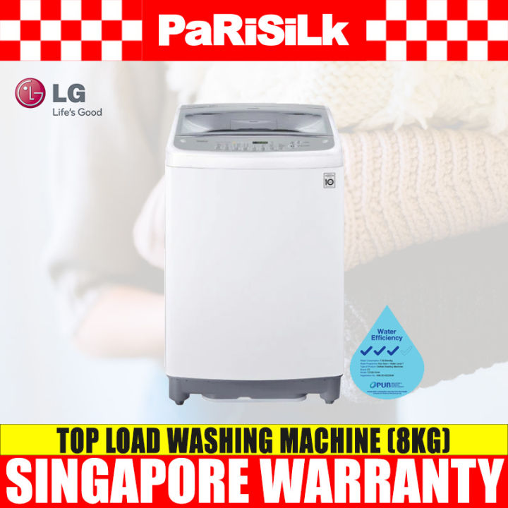 (Bulky) LG T2108VSAW Top Load Washing Machine (8kg) | Lazada Singapore