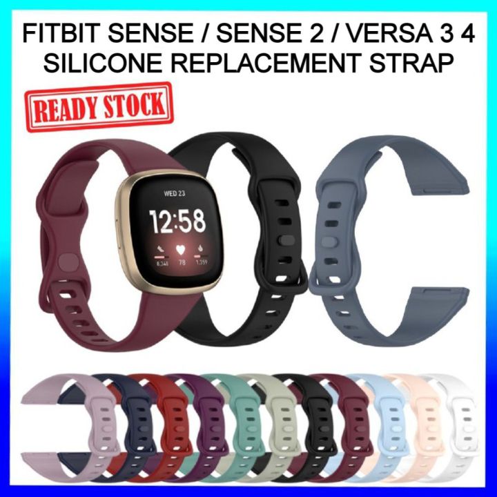 Fitbit Sense / Sense 2 Fitbit Versa 3 4 Watch Silicone Replacement ...
