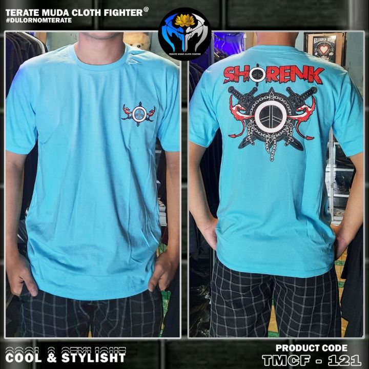 KAOS PSHT SHORENK EXTREME AGRESSION SIMPLE STYLE BLUE TOSCA EDITION ...