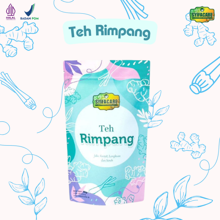 Teh Rimpang Herbal Alami | Teh Rempah Alami | Teh Jahe Kunyit Sereh ...