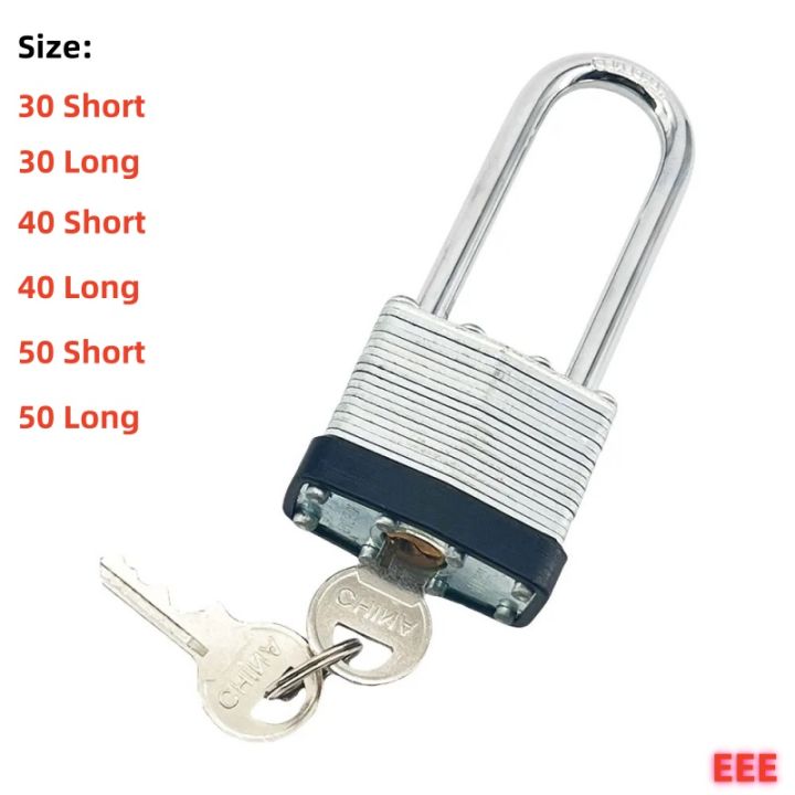 Heavy Duty Security Padlock High Quality Steel Anti Cut Laminated ...