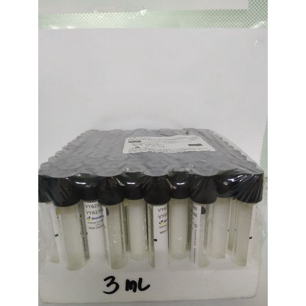 Evacuated Blood Collection Tubes (Black Top) 3ML | Lazada PH