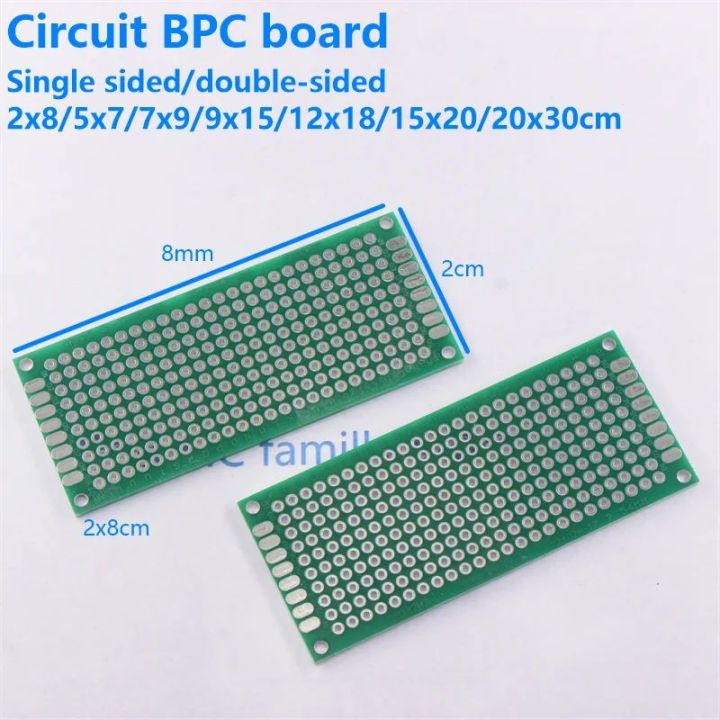 Prototype PCB Board Protoboard 5x7cm 6x8cm 9x15 10x15cm 10x22cm Single ...