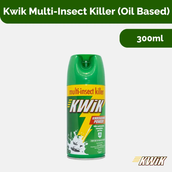 KWIK Multi-Insect Killer (Oil-Based) 300ml | Lazada PH
