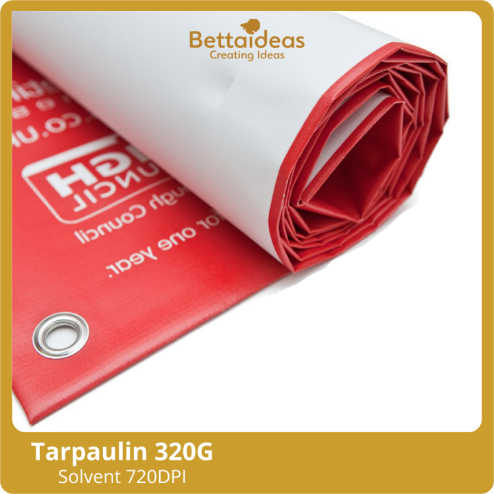 BETTAIDEAS Banner & Bunting [Eyelet/PVC Pipe/3 Inch Pocket/Fold 4 Sides ...