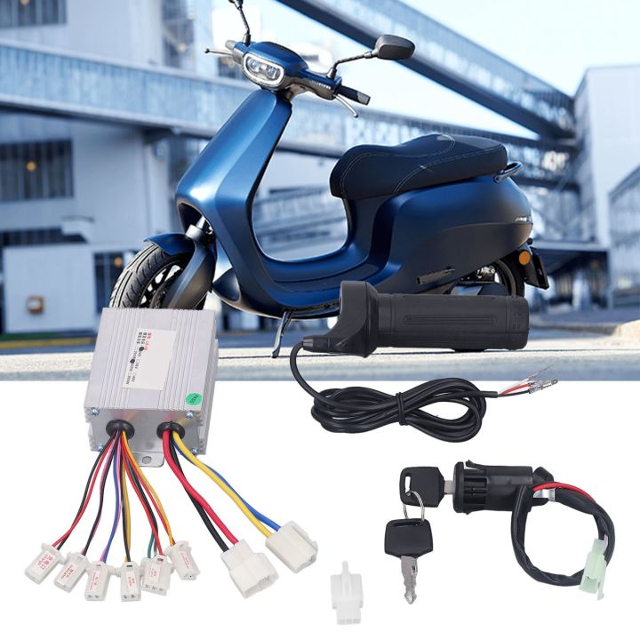 Controller Kit with Throttle Grip Soft Rubber Circuit Protection Easy ...