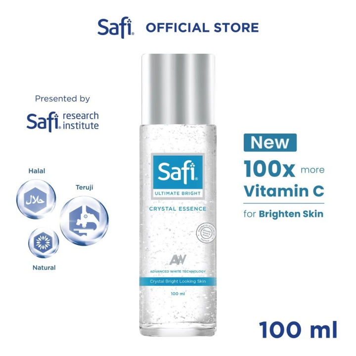 Safi Ultimate Bright Crystal Essence 100 ml - Moisturizer Wajah ...