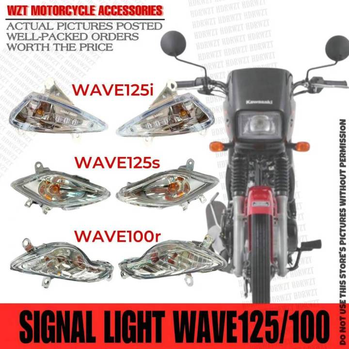 WAVE 125 I /WAVE125 S / WAVE100 R SIGNAL LIGHT / WINKER LAMP MOTORCYCLE ...