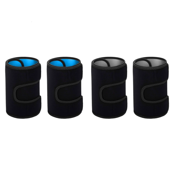 Thigh Compression Wraps Exercise Bands Sauna Leg Sleeves Thigh Wraps ...