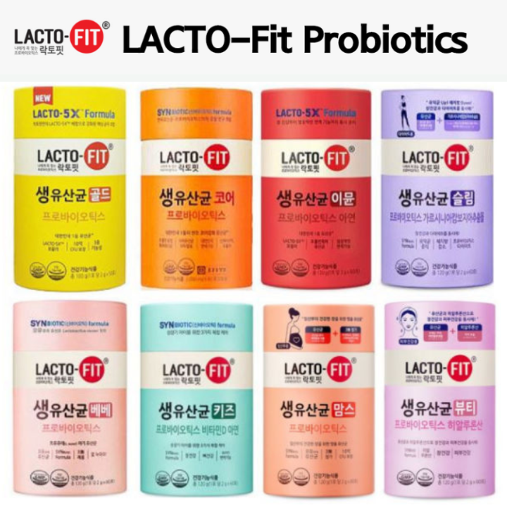 LACTOFIT Probiotic อันดับ 1 ของเกาหลี 13 สูตร ของแท้ ยอดขายหลักหมื่น ...