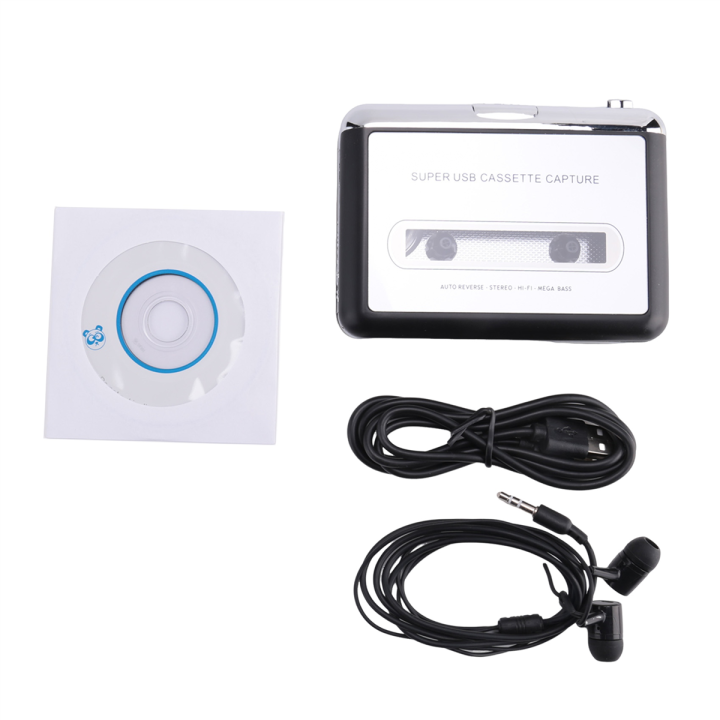 (SOUM) Cassette Player Cassette to MP3 Converter Capture Audio Music ...
