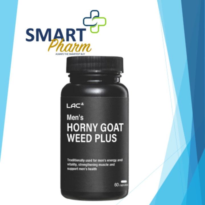 LAC MEN'S HOR-NY GOAT WEED PLUS CAPS 60S | Lazada