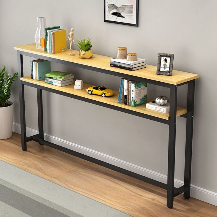 Two-Layer Narrow Corner Desk Study Computer Table | Lazada Singapore