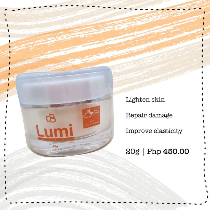ON HAND DermBliss Lumi Creme 20g (Whitening Cream) | Lazada PH