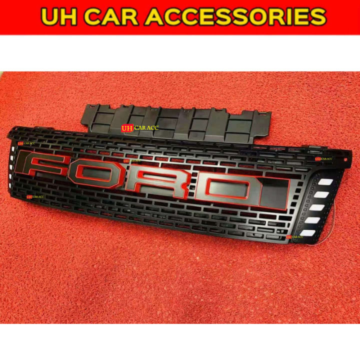 FORD RANGER T6 2012-2015 LED FRONT GRILLE GRILL WITH LED DRL | Lazada