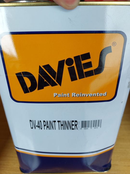 Davies Paint Thinner DV40 1GAL | Lazada PH