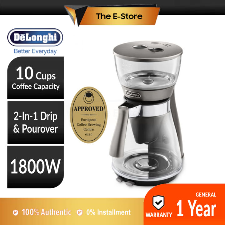 (Free Bubble Wrapping) Delonghi Clessidra Pour Over Coffee Maker - Drip ...