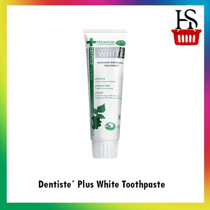Dentiste´ Plus White Toothpaste ยาสีฟัน เดนทิสเต้ 100 G (99M08006 ...